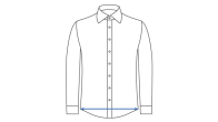 How the Shirt Bottom Width Should Fit - Proper Cloth Help