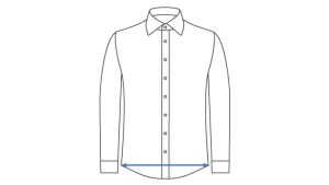 How the Shirt Bottom Width Should Fit - Proper Cloth Help