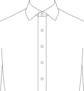 Dress Shirt Front Placket Types - Proper Cloth Help