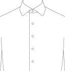 Dress Shirt Front Placket Types - Proper Cloth Help