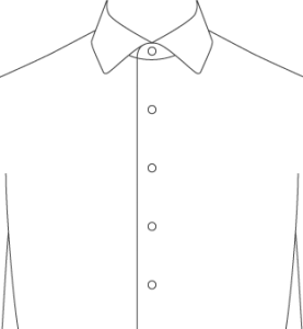 Dress Shirt Front Placket Types - Proper Cloth Help