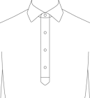Dress Shirt Front Placket Types - Proper Cloth Help