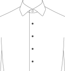 Dress Shirt Front Placket Types - Proper Cloth Help
