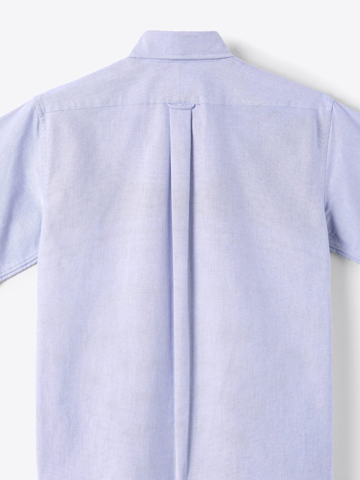 Dress Shirt Back Pleat Options