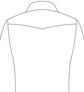 Dress Shirt Back Pleat Options