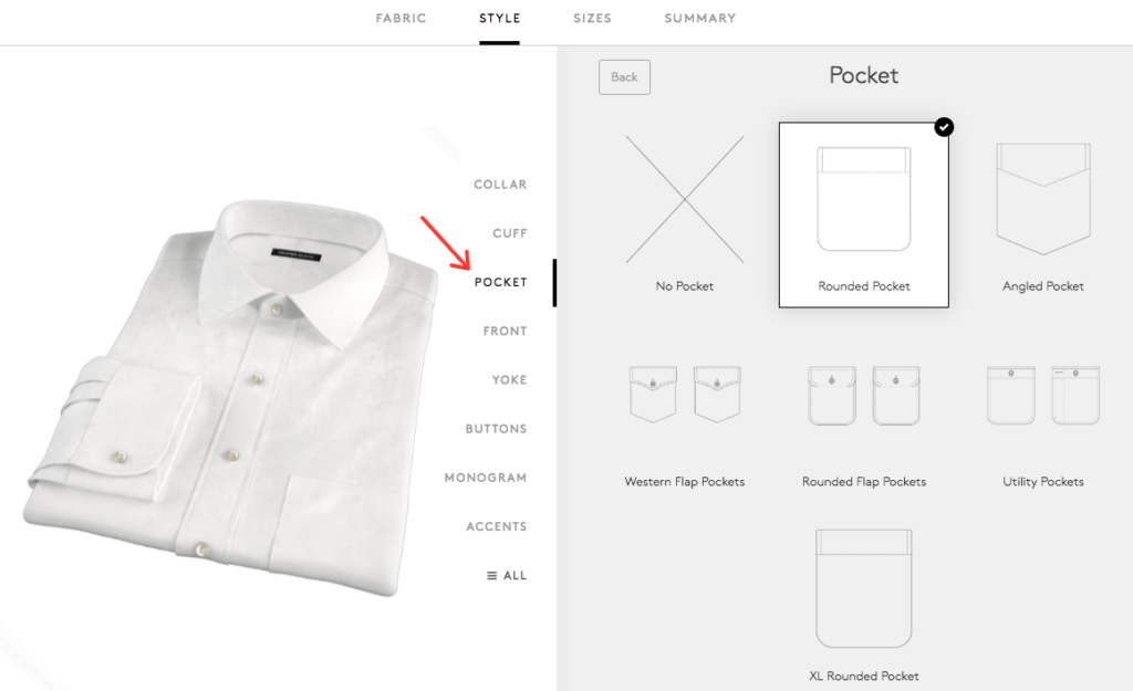 How do I add a pocket to my shirt? - Proper Cloth Reference - Proper Cloth