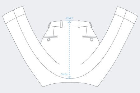 How to Measure Pants: Back Rise - Proper Cloth Help