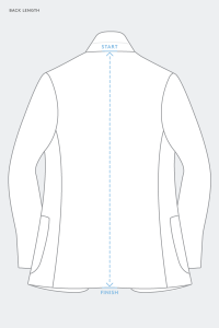 How to Measure a Jacket: Center Back Length - Proper Cloth Help