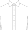Dress Shirt Front Placket Types - Proper Cloth Help