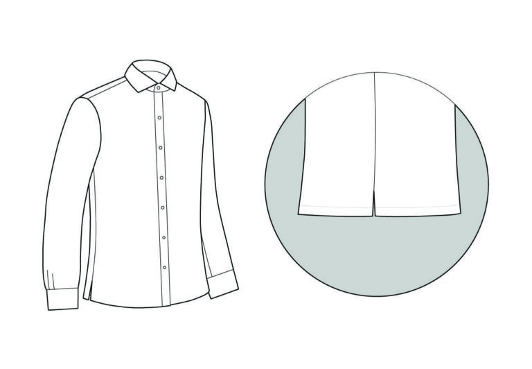 Dress Shirt Hem Types - Proper Cloth Help