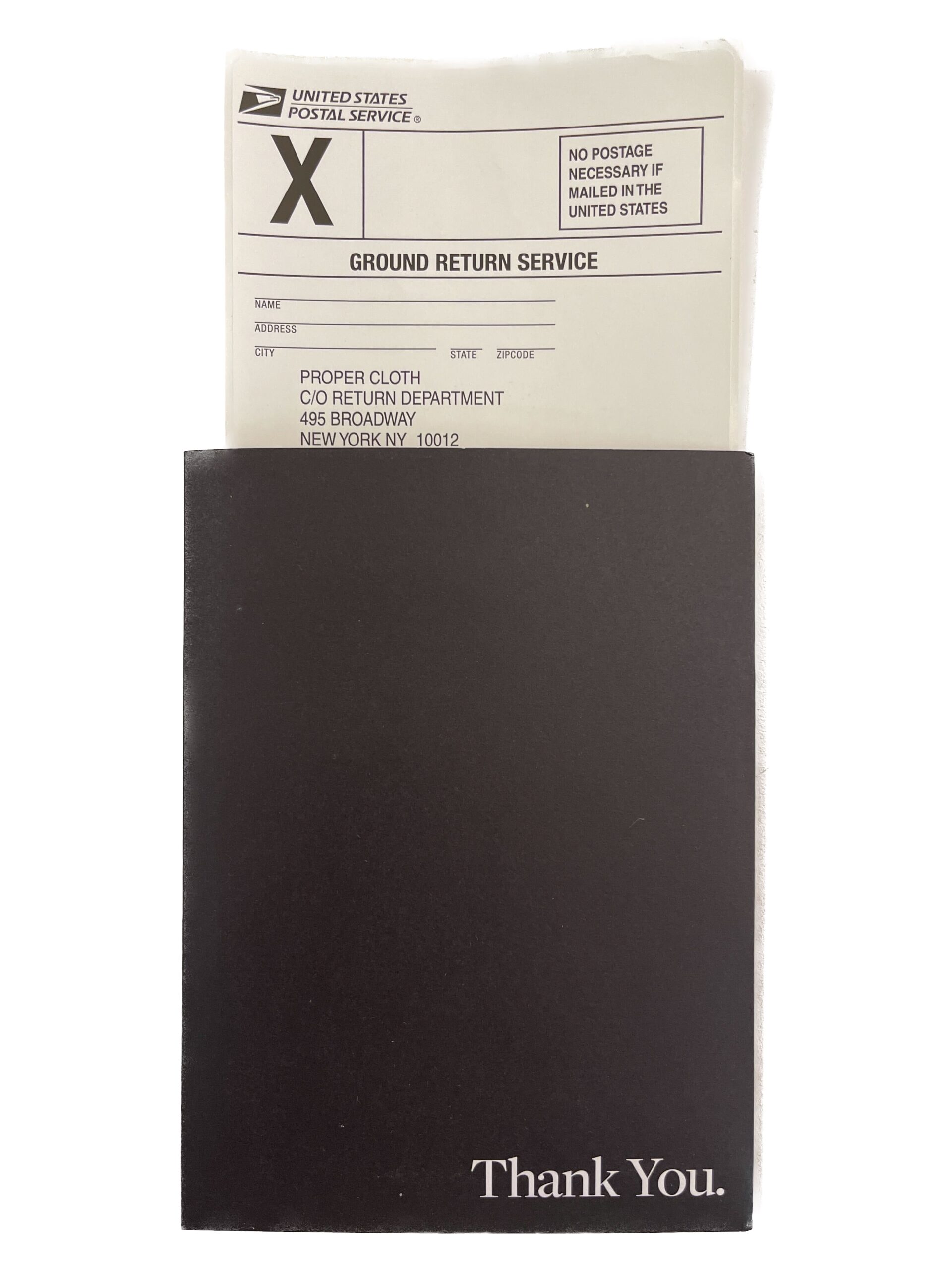 Remake Requested - How to Return the Original Item - Proper Cloth Help