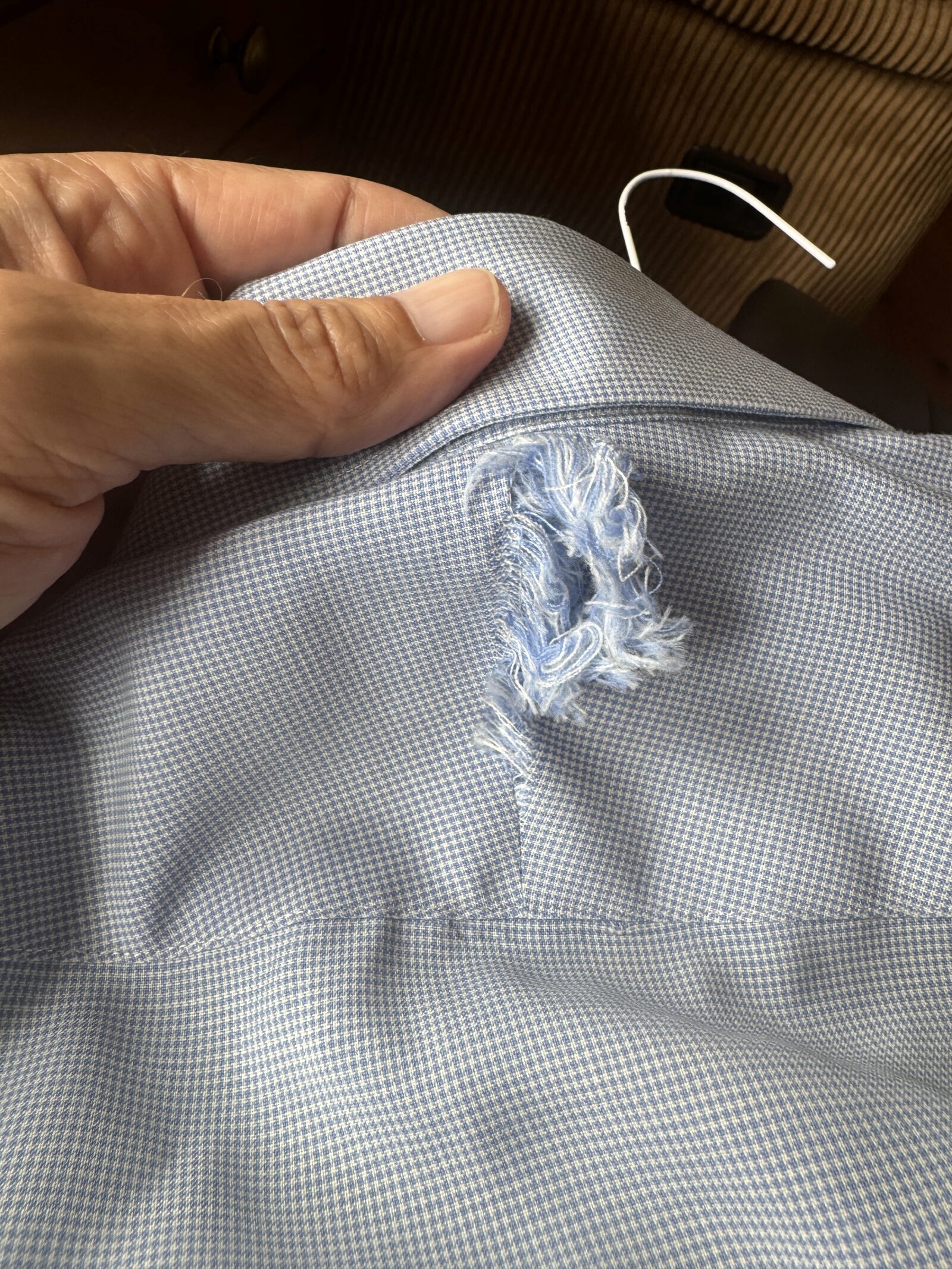 Common laundering damages from mishandling - Proper Cloth Help